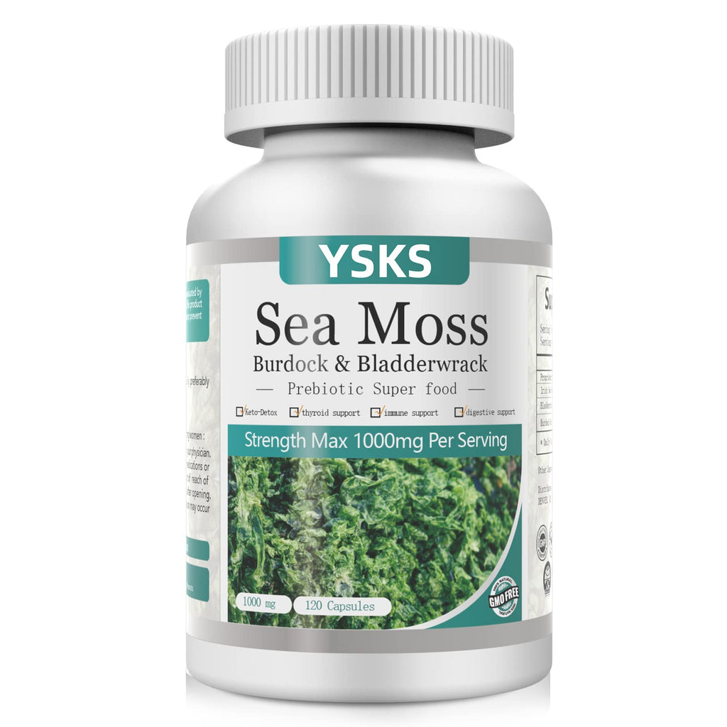 organic sea moss capsules for health