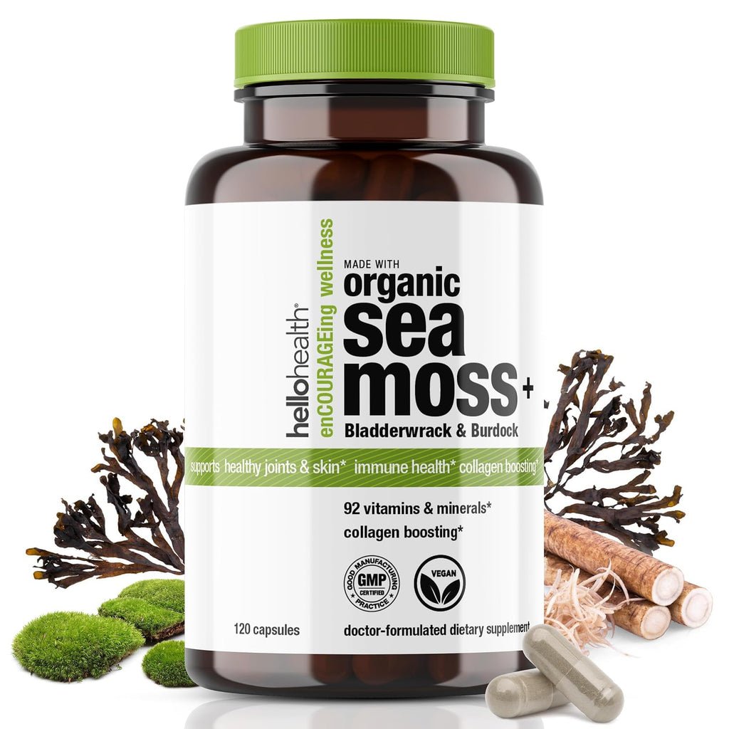 organic sea moss capsules for wellness