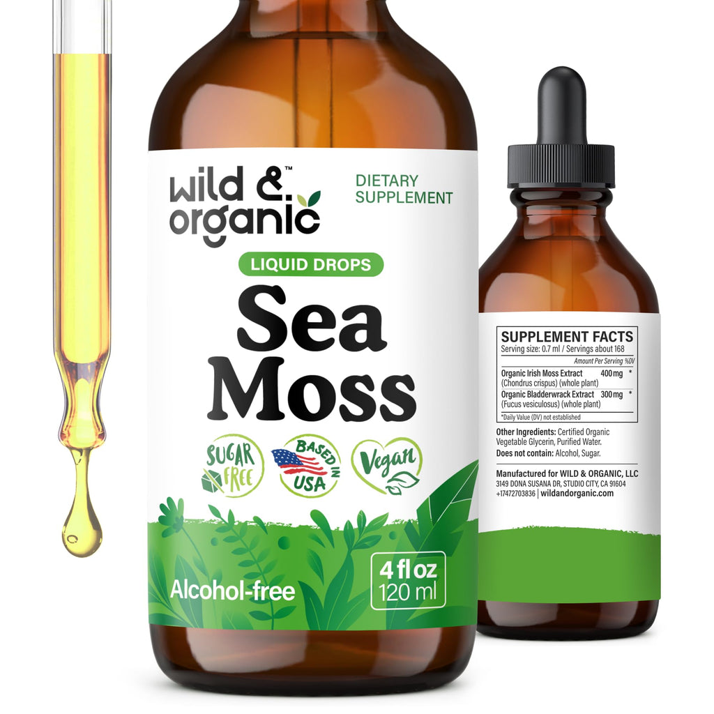 organic sea moss drops benefits