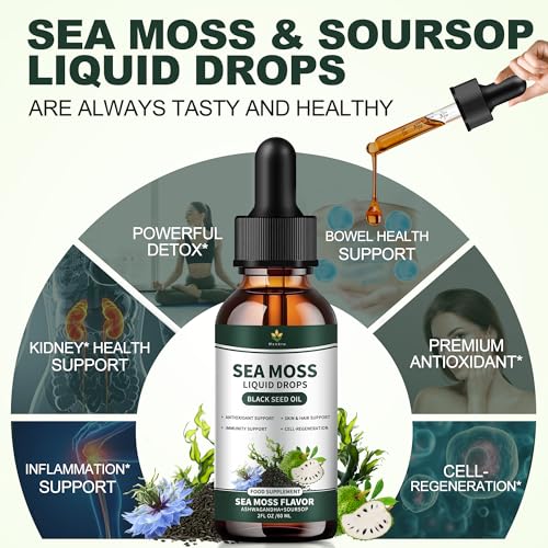 organic sea moss drops for vitality