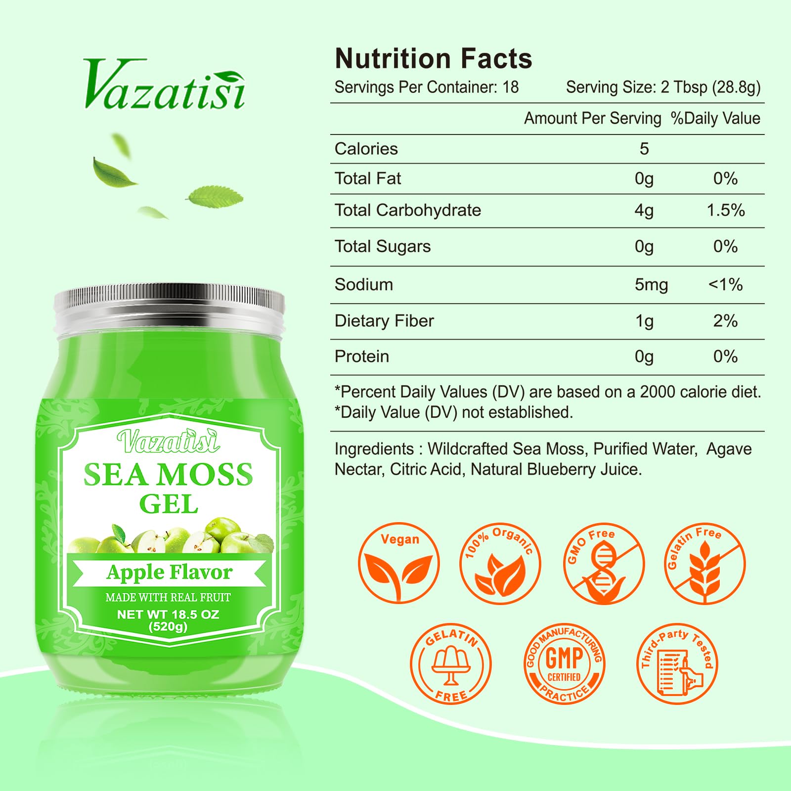 organic sea moss for daily energy