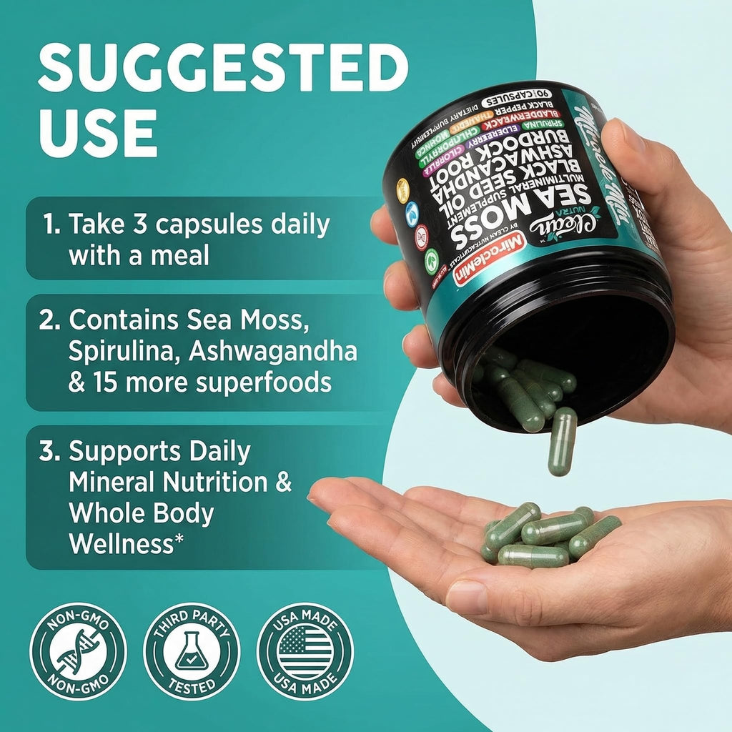 organic sea moss for digestive health