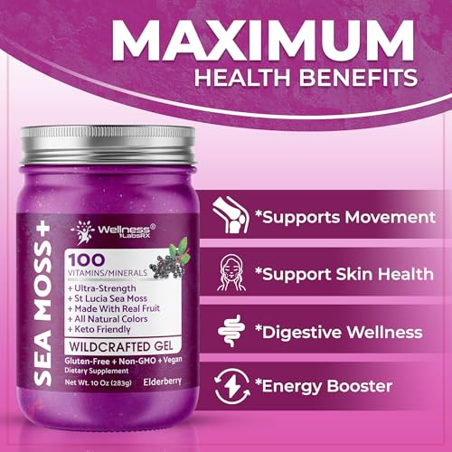 Organic sea moss for health