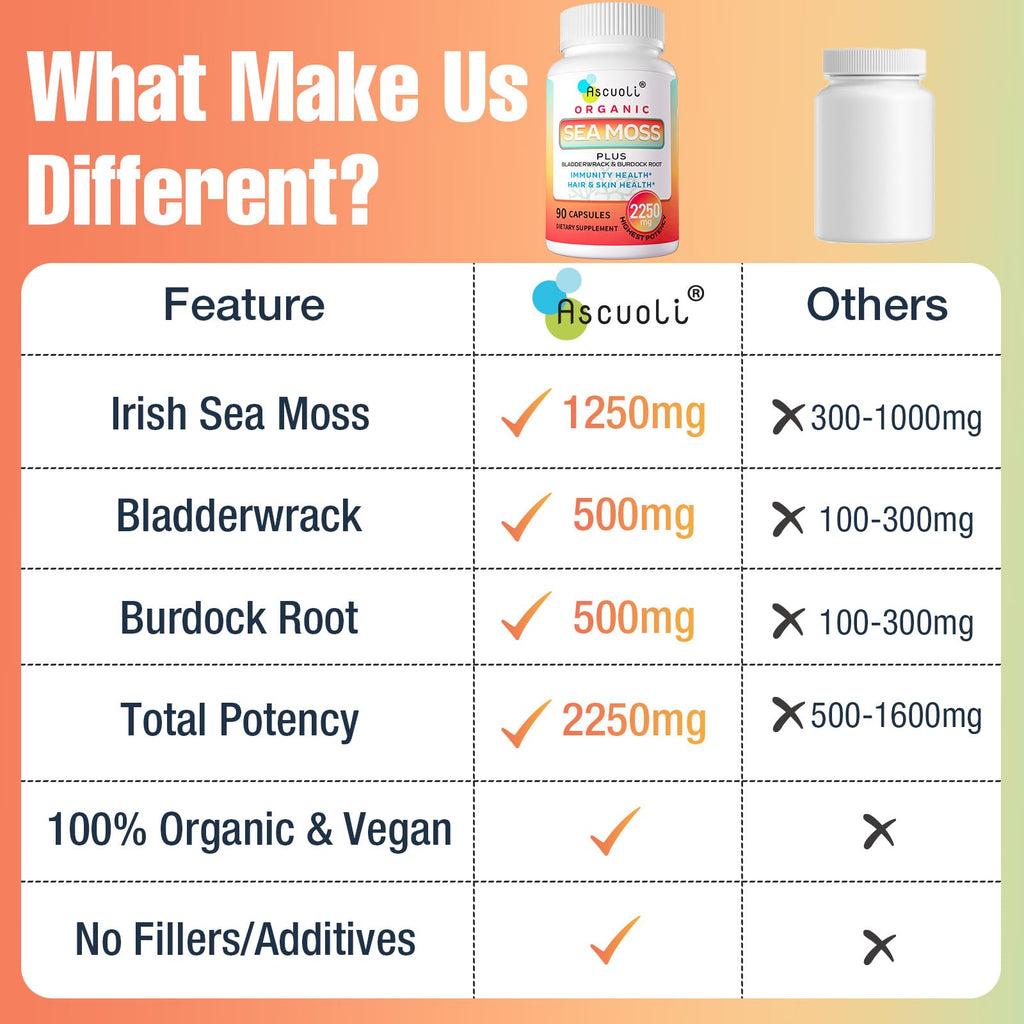 organic sea moss for overall vitality