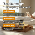 Organic sea moss for seniors' wellness