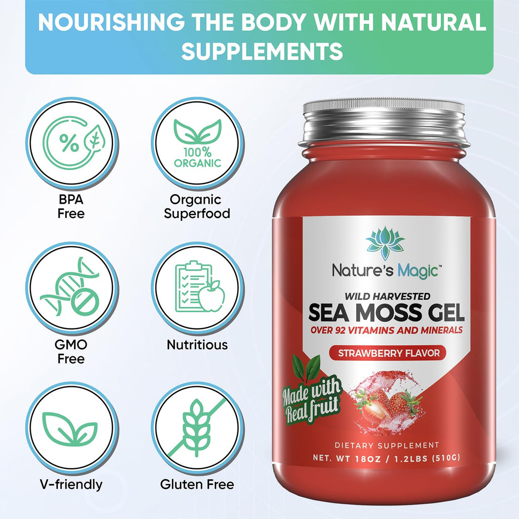 organic sea moss for smoothies