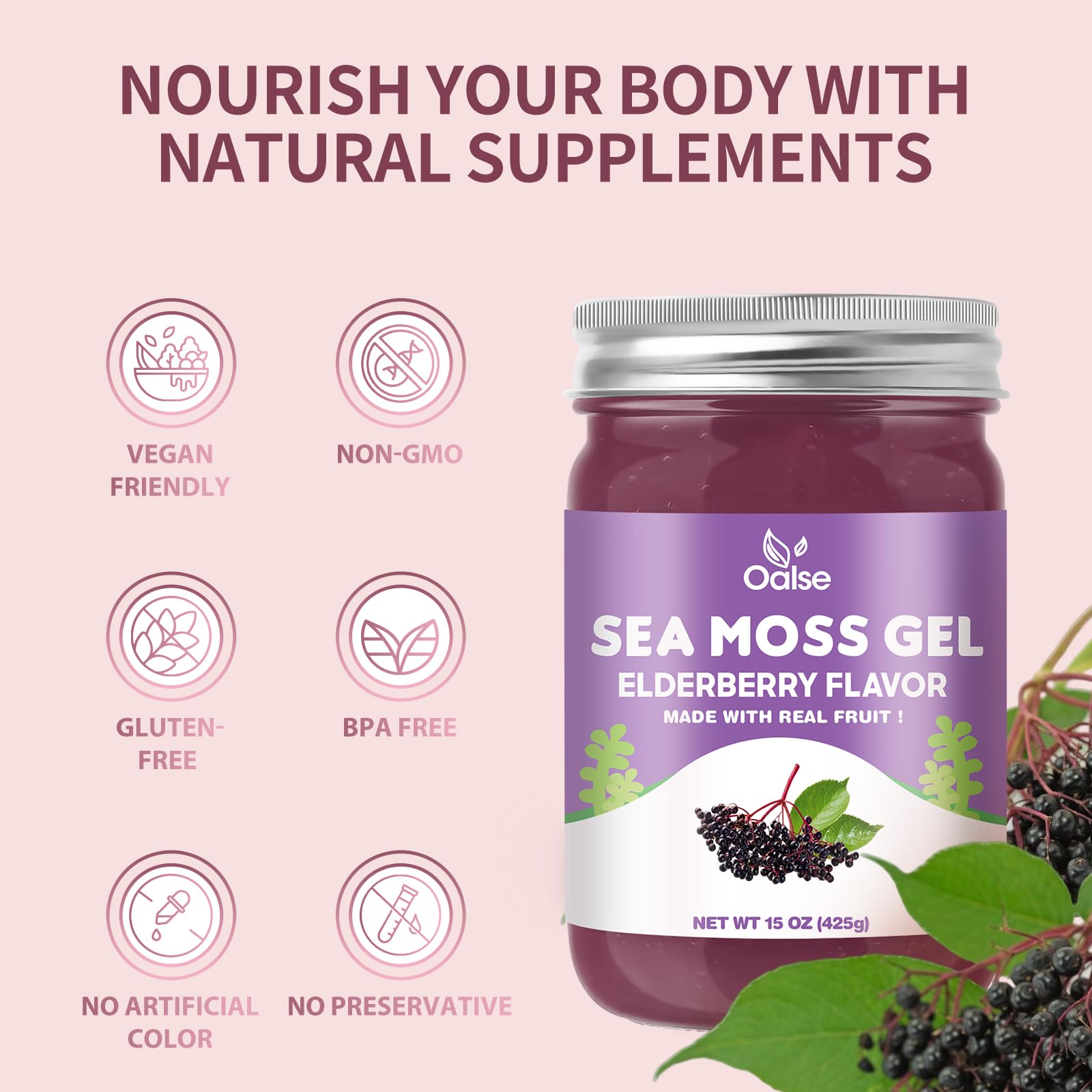 organic sea moss for smoothies