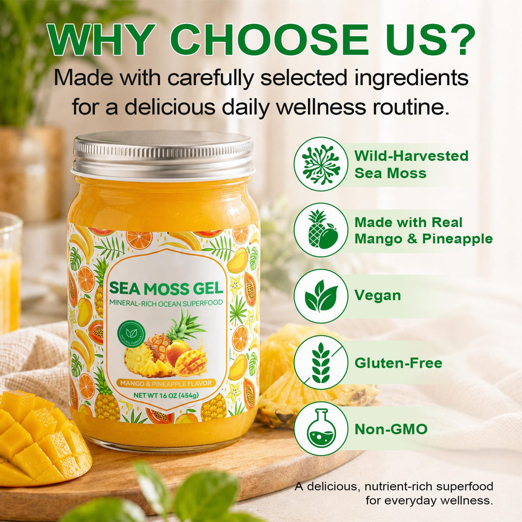 Organic sea moss for smoothies