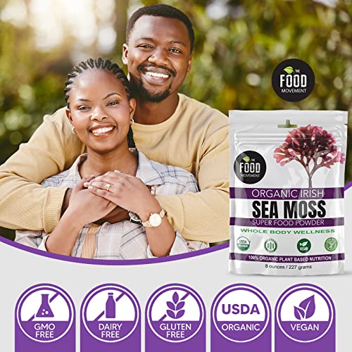 Organic sea moss for vegan diets