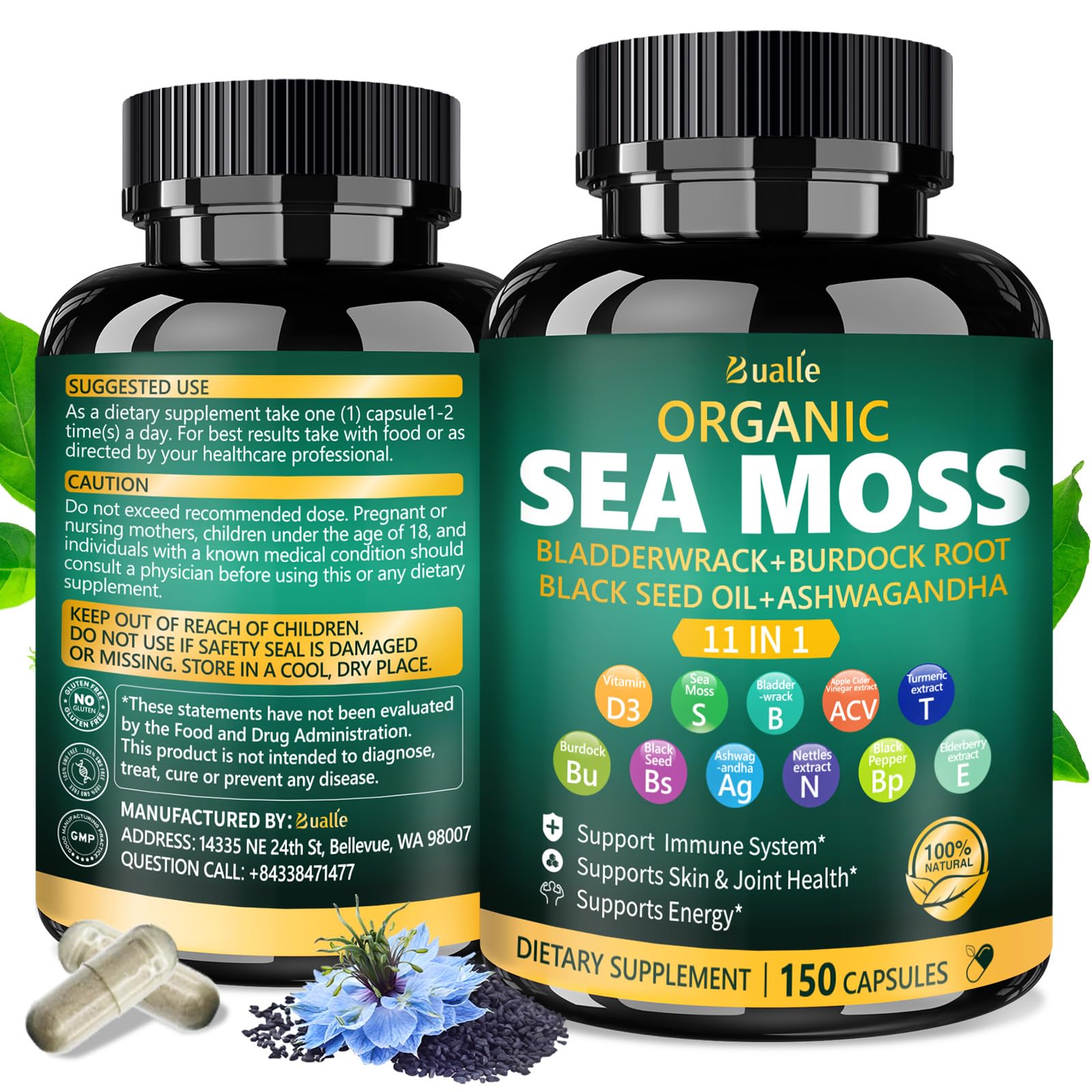 organic sea moss for vitality