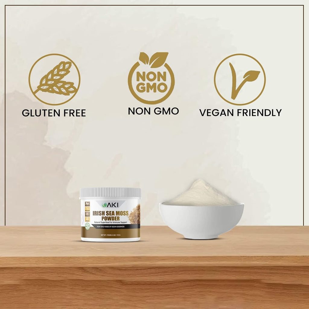 Organic sea moss for wellness