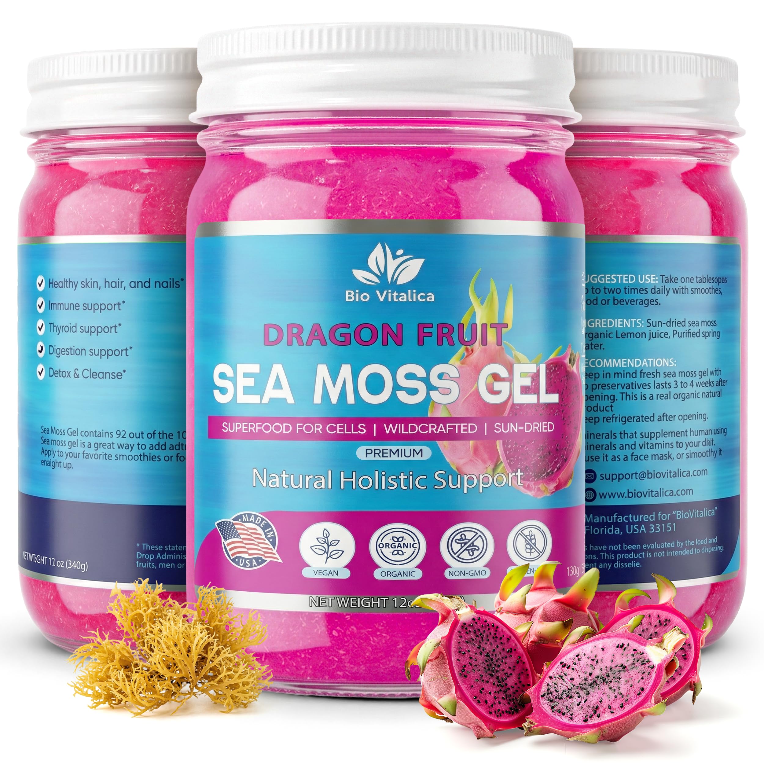 organic sea moss gel benefits