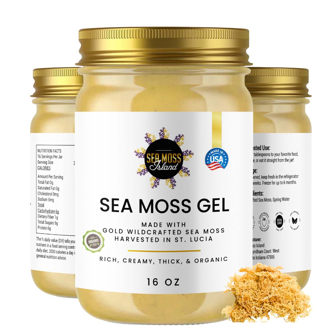 organic sea moss gel benefits