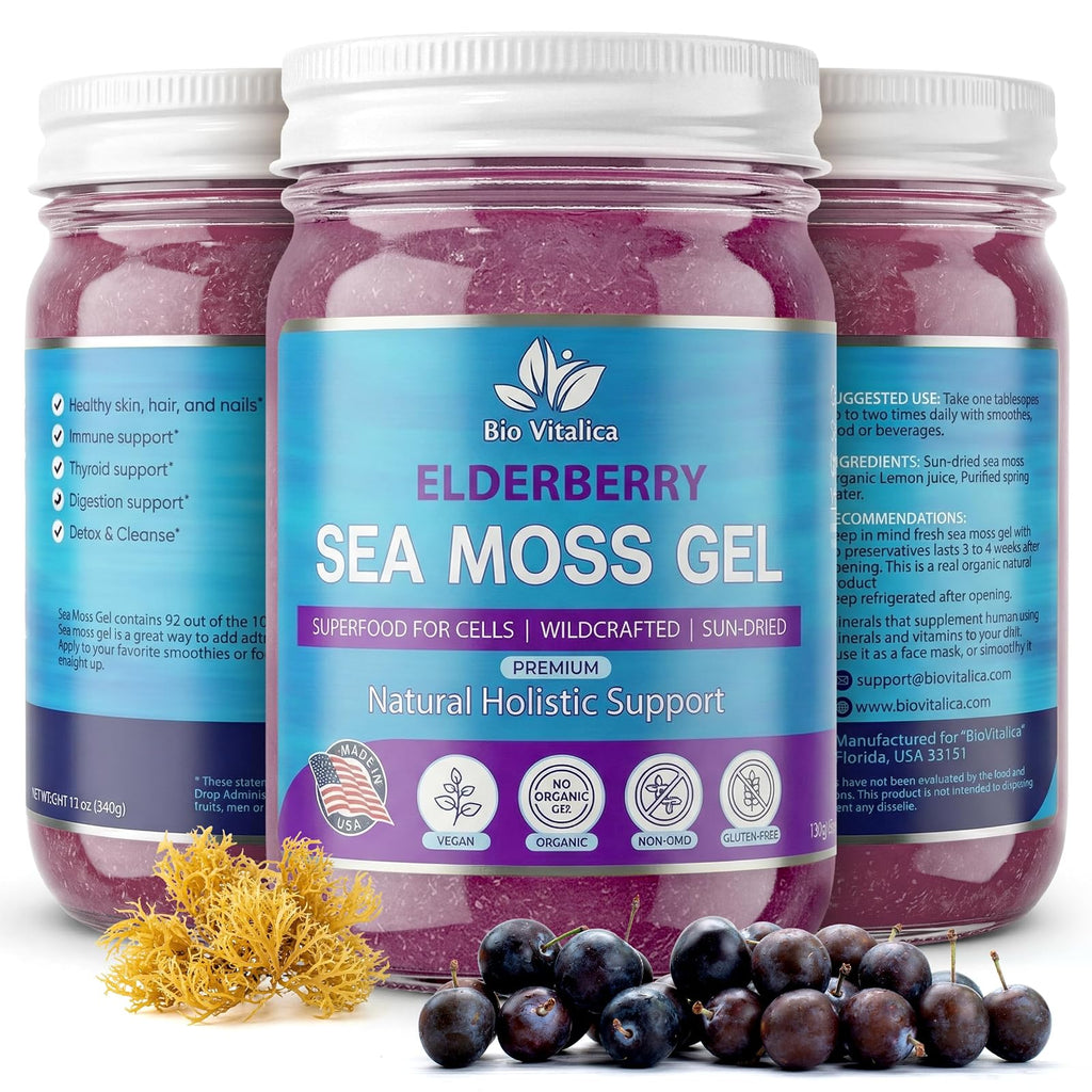organic sea moss gel benefits