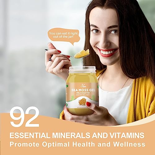 organic sea moss gel for energy boost