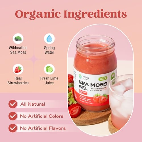 organic sea moss gel for smoothies