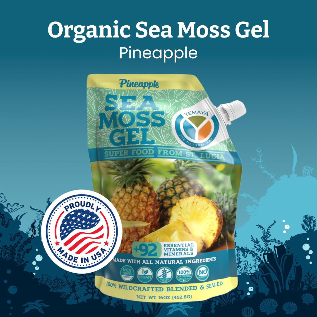 organic sea moss gel for smoothies