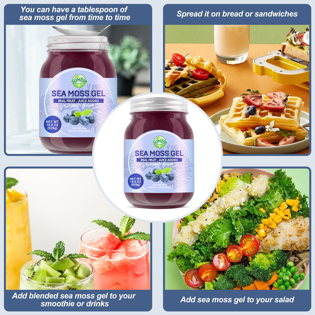 organic sea moss gel for smoothies