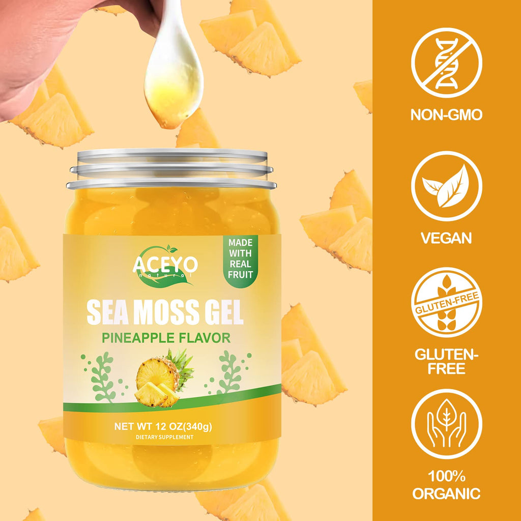 organic sea moss gel for wellness
