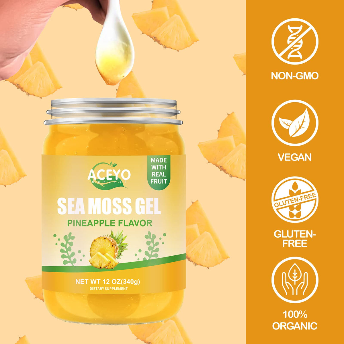 organic sea moss gel for wellness