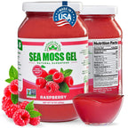 organic sea moss gel raspberry