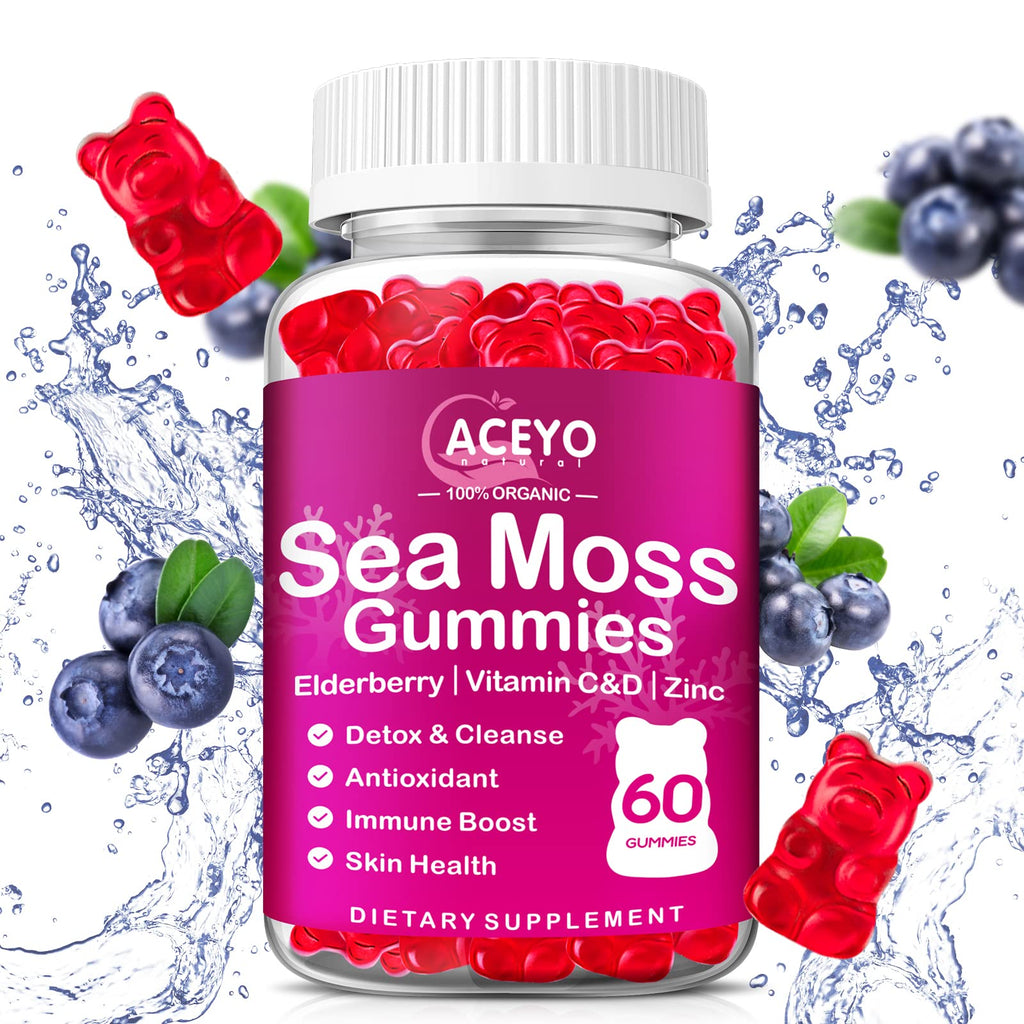 organic sea moss gummies for immunity