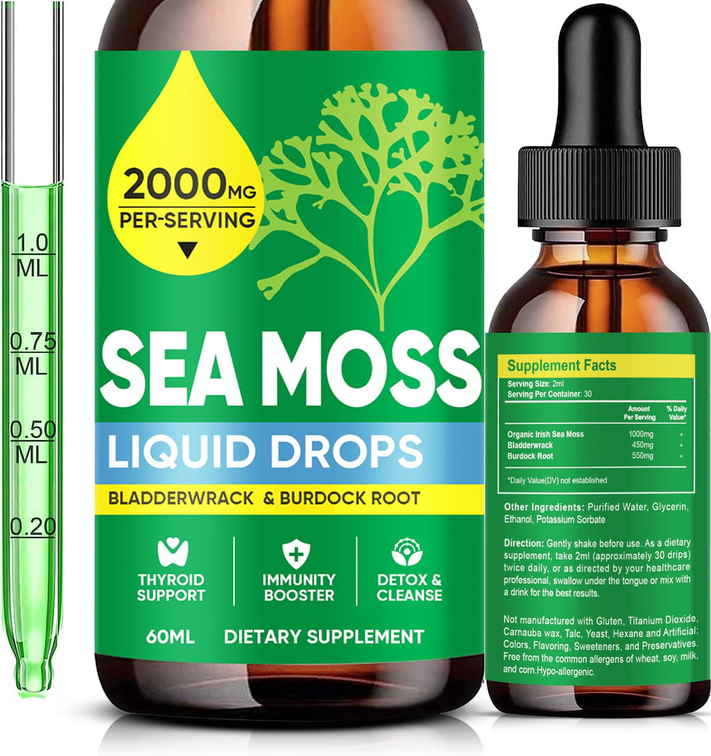 organic sea moss liquid drops