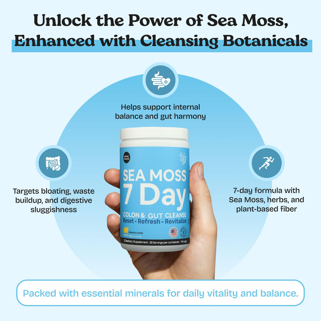 organic sea moss powder for health