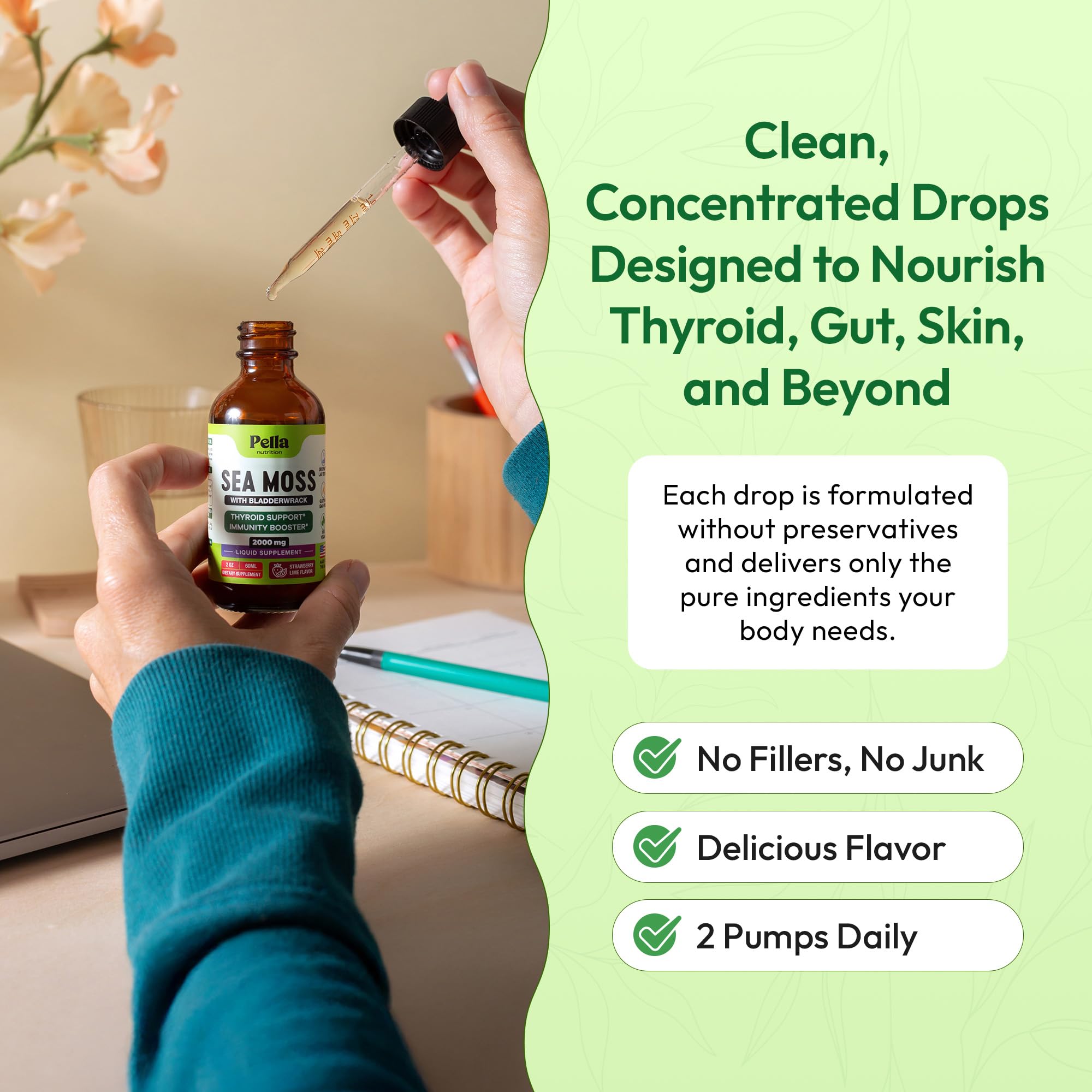 organic sea moss vitamin supplement