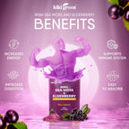 organic sea moss with elderberry