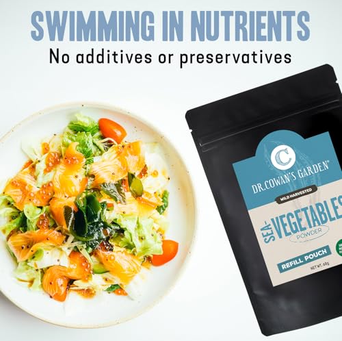 Organic sea vegetables powder supplement
