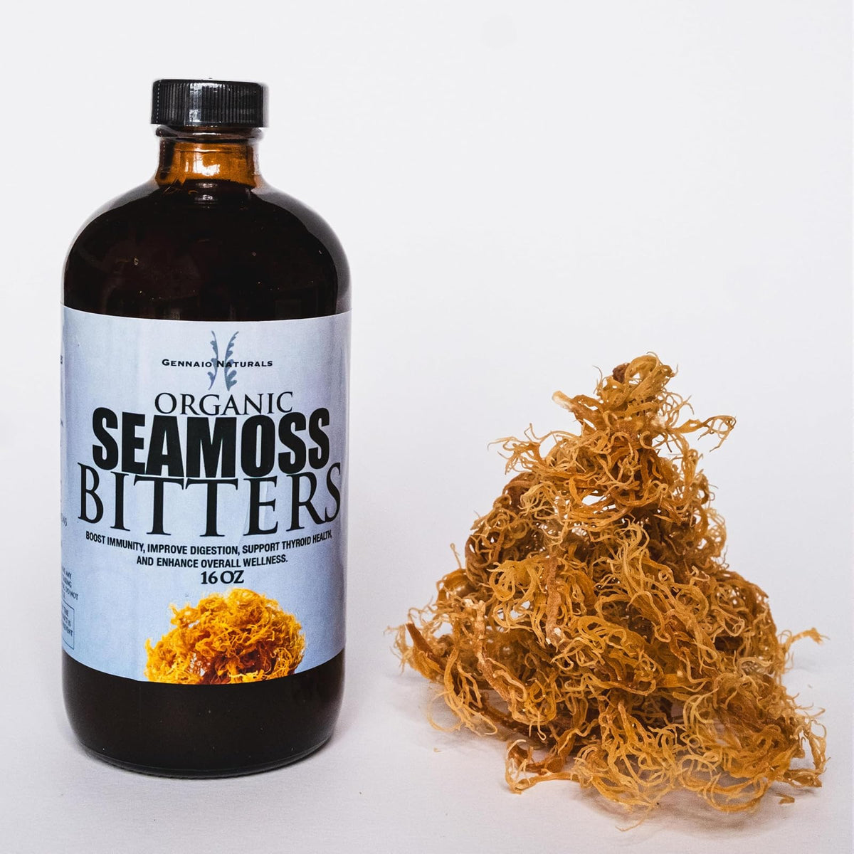 Organic seamoss bitters for digestion