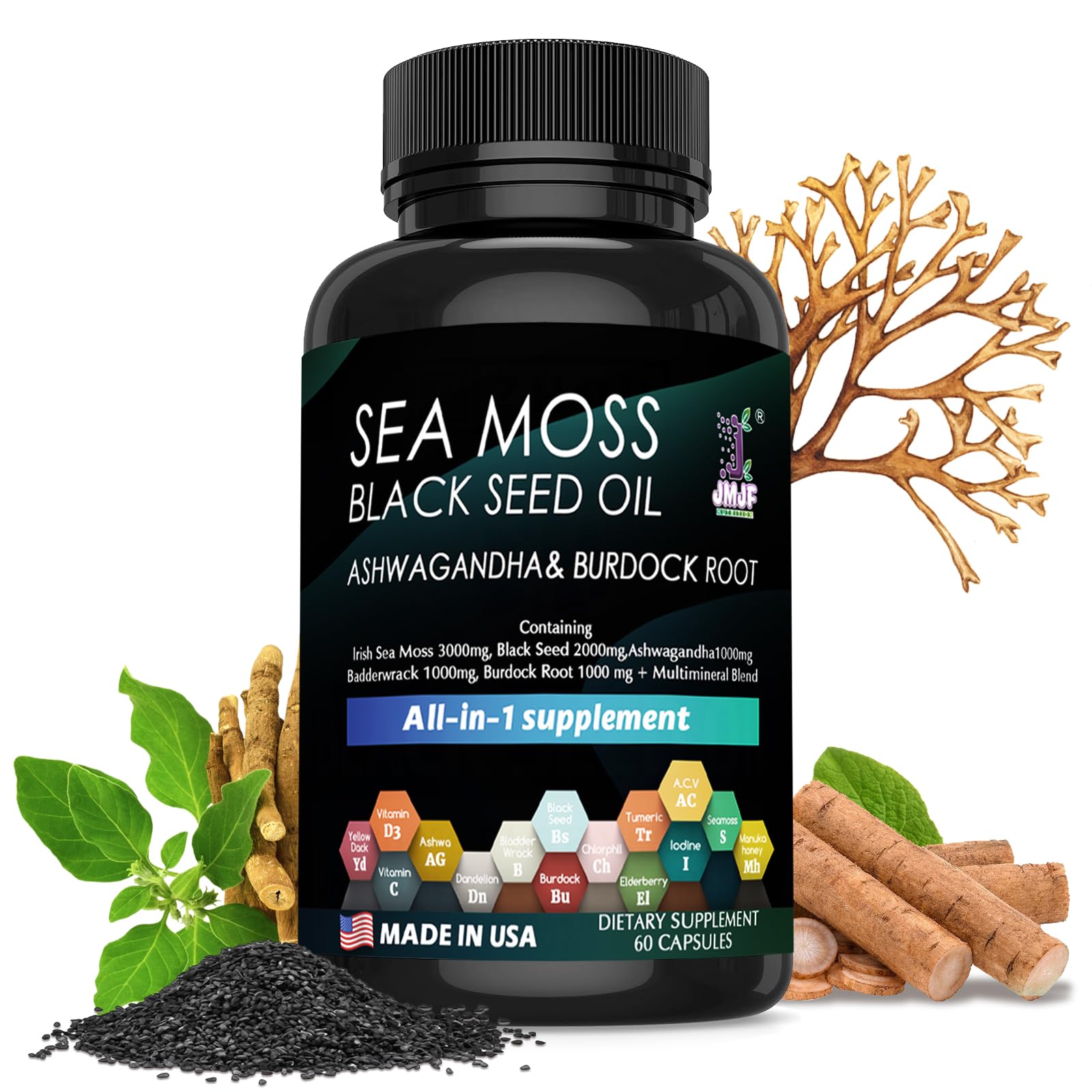organic seaweed capsules for immunity