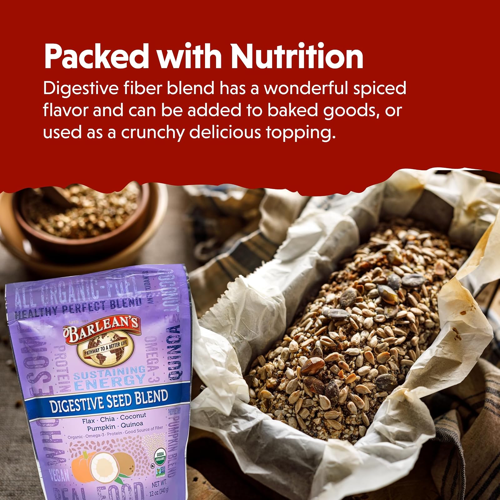 organic seeds for gut wellness