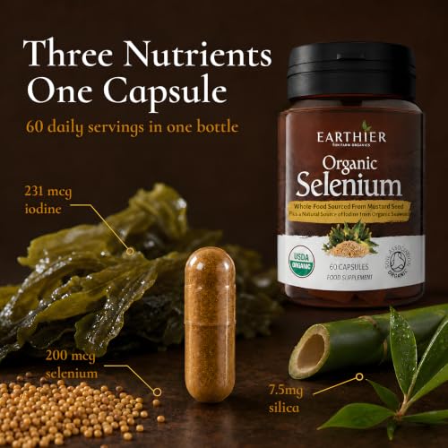 Organic selenium for overall wellness