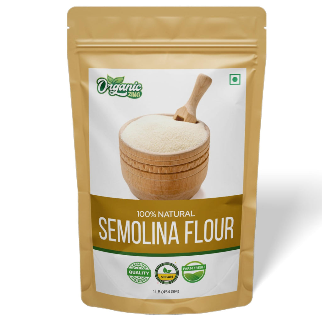 organic semolina rava powder