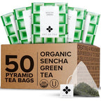 organic sencha green tea bags