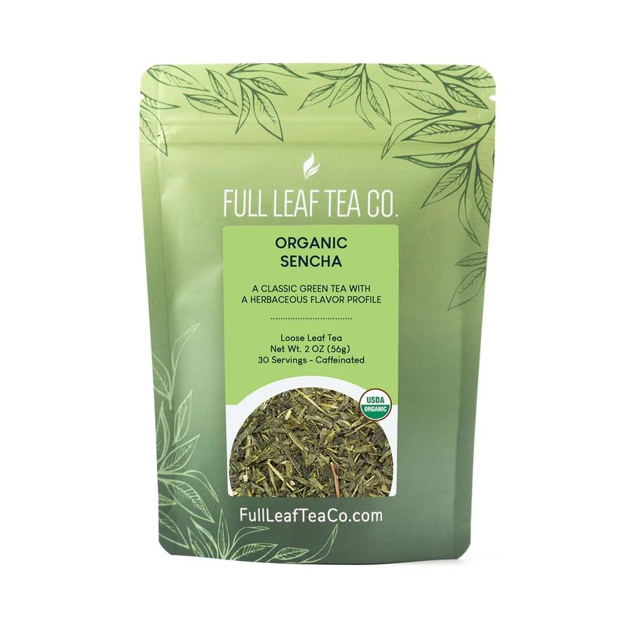 organic sencha green tea loose leaf