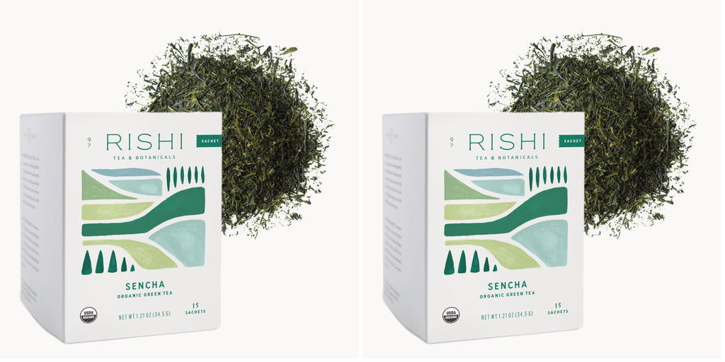 organic sencha green tea sachets