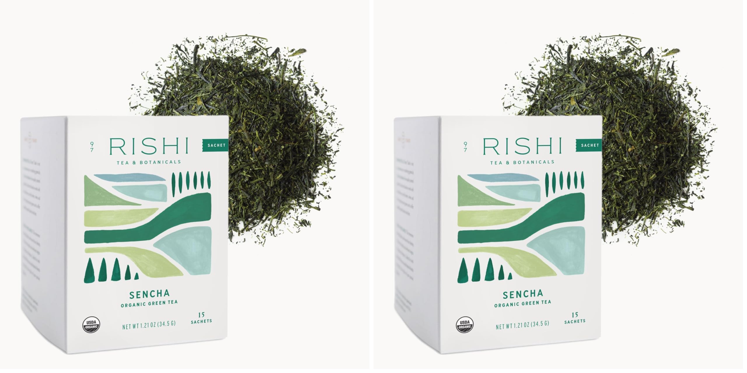 organic sencha green tea sachets