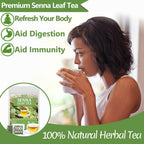 Organic Senna herbal infusion