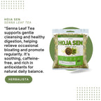 Organic senna leaf tea for digestion