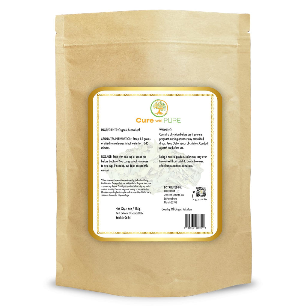 Organic senna leaves for detox