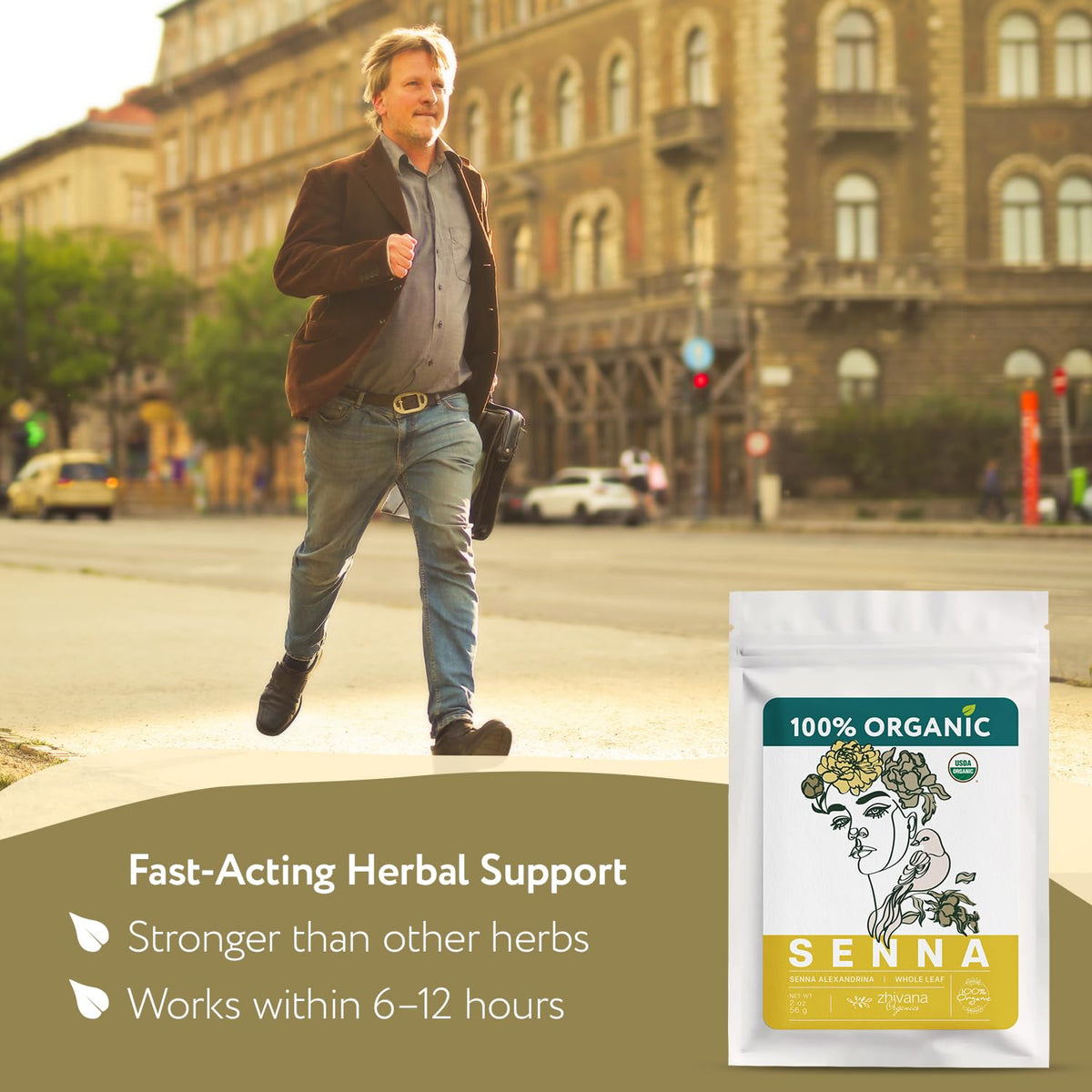 organic senna tea for digestion