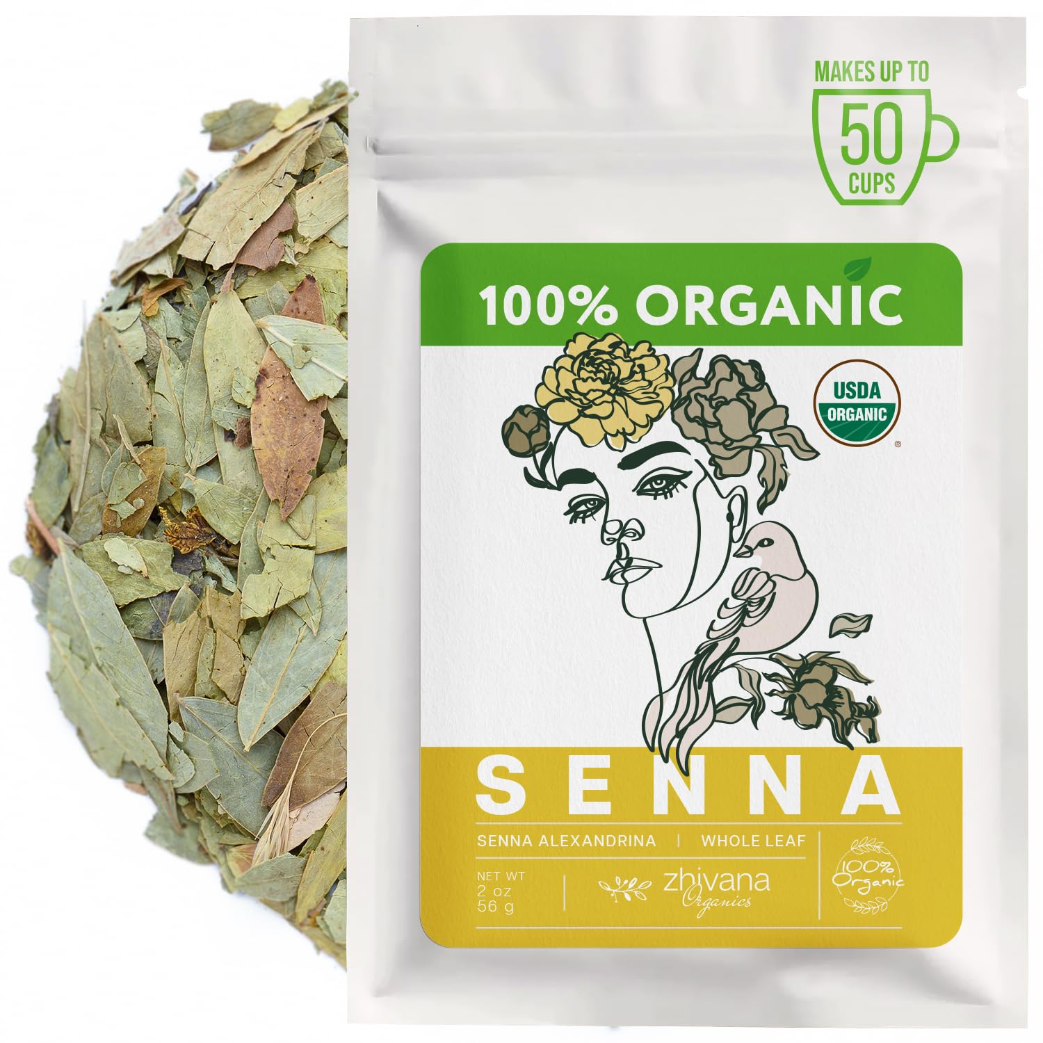 Organic Senna tea for digestion