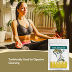 Organic senna tea for wellness