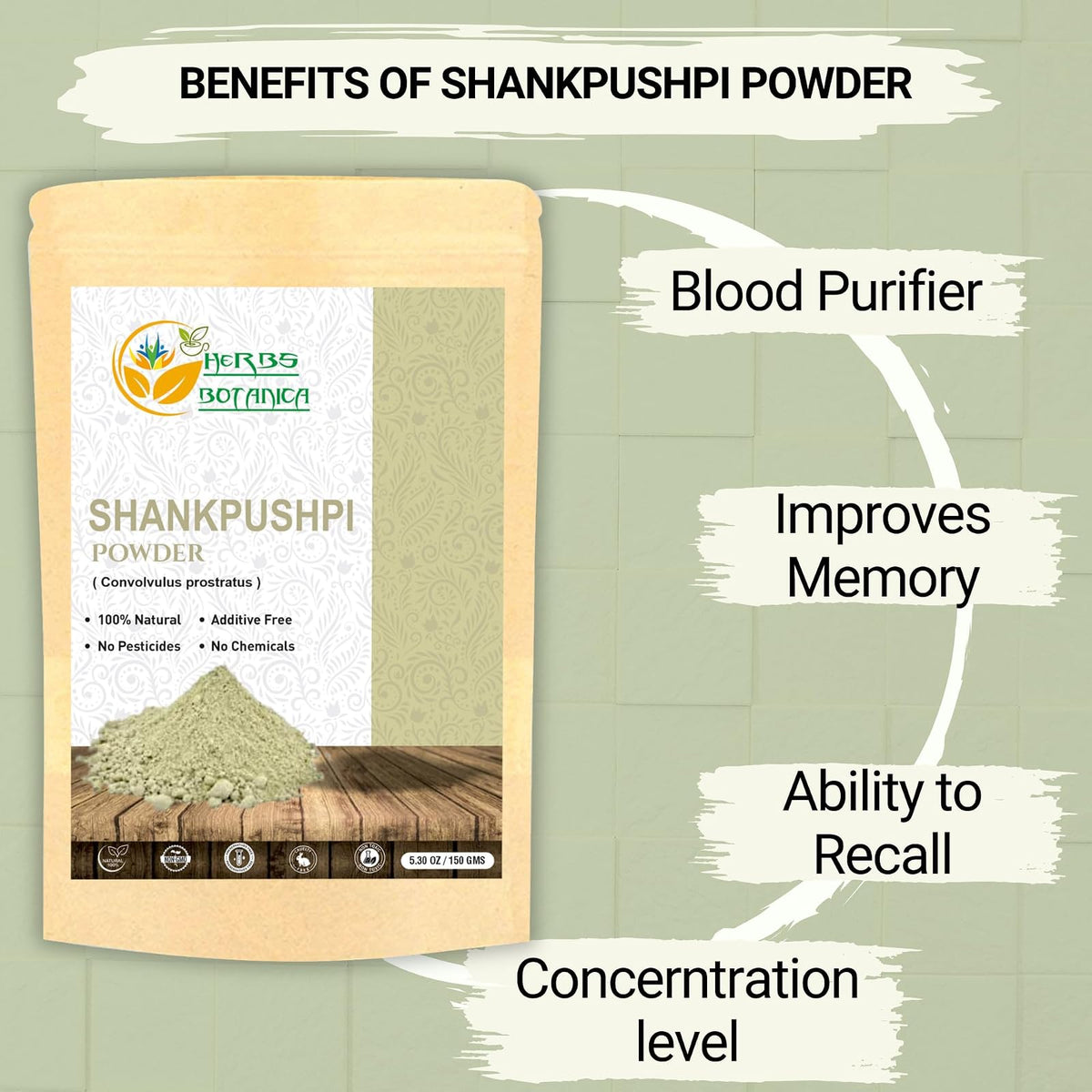 Organic Shankhpushpi for wellness
