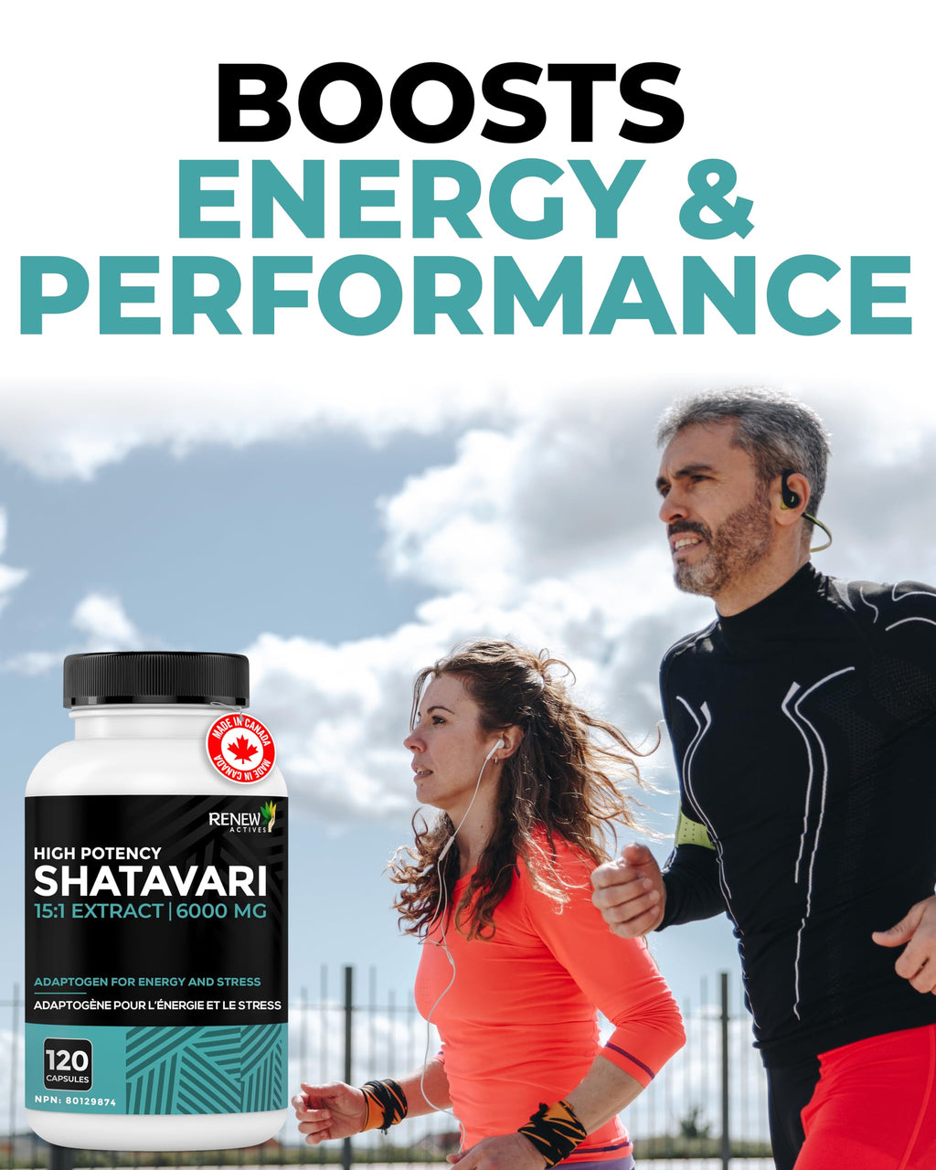organic shatavari for endurance support