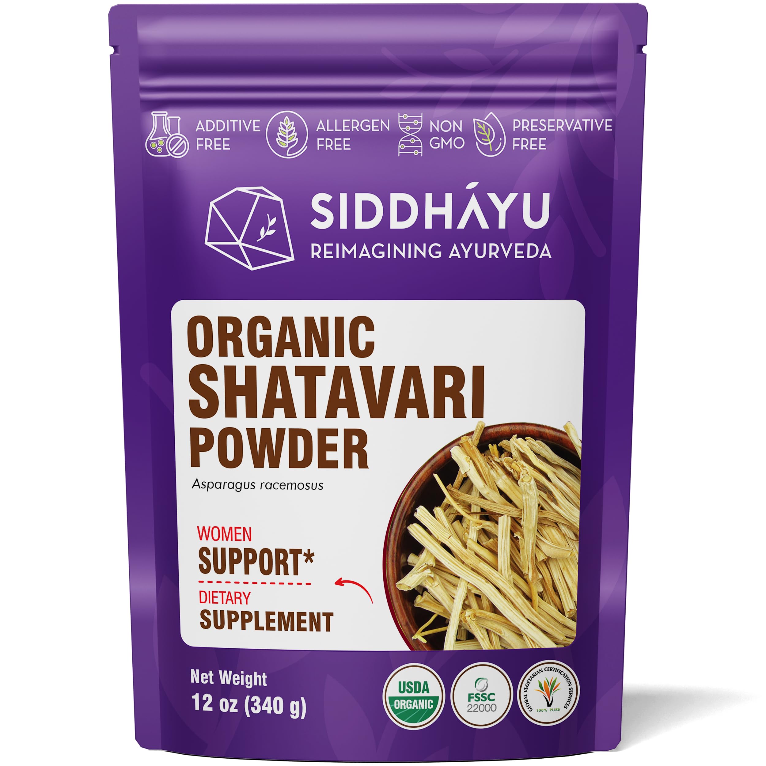 Organic shatavari for natural nourishment