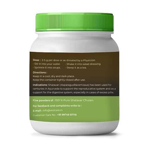 organic shatavari powder for vitality